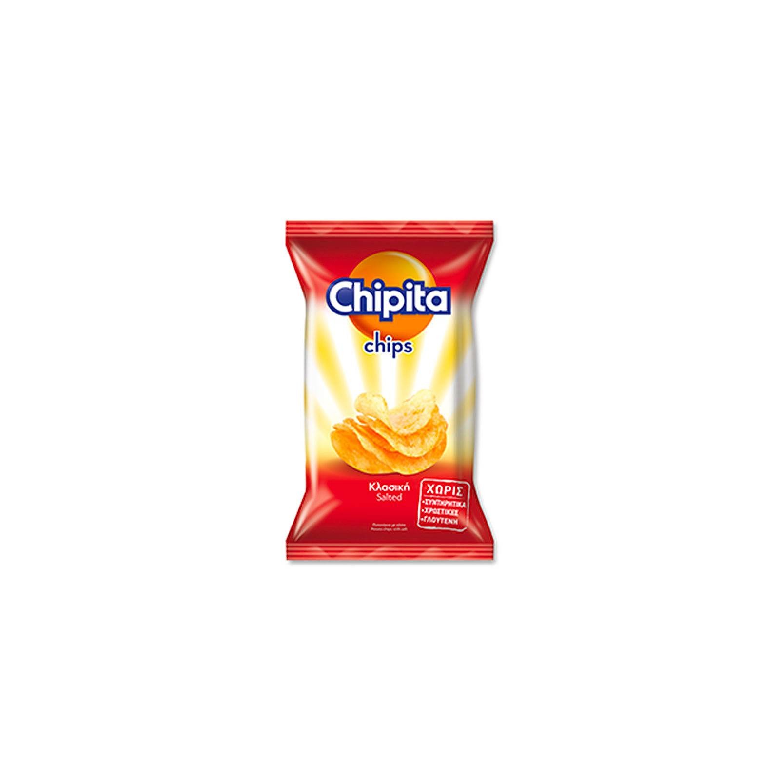 Πατατάκια Chipita Chips Κλασική 185gr