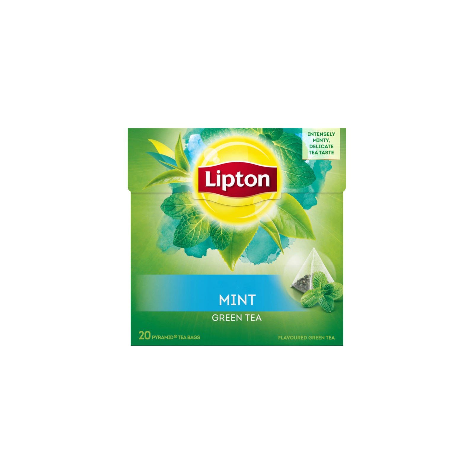 Πράσινο Τσάι με γεύση Μέντα Πυραμίδα Lipton 20 Φακελάκια x 1.6gr