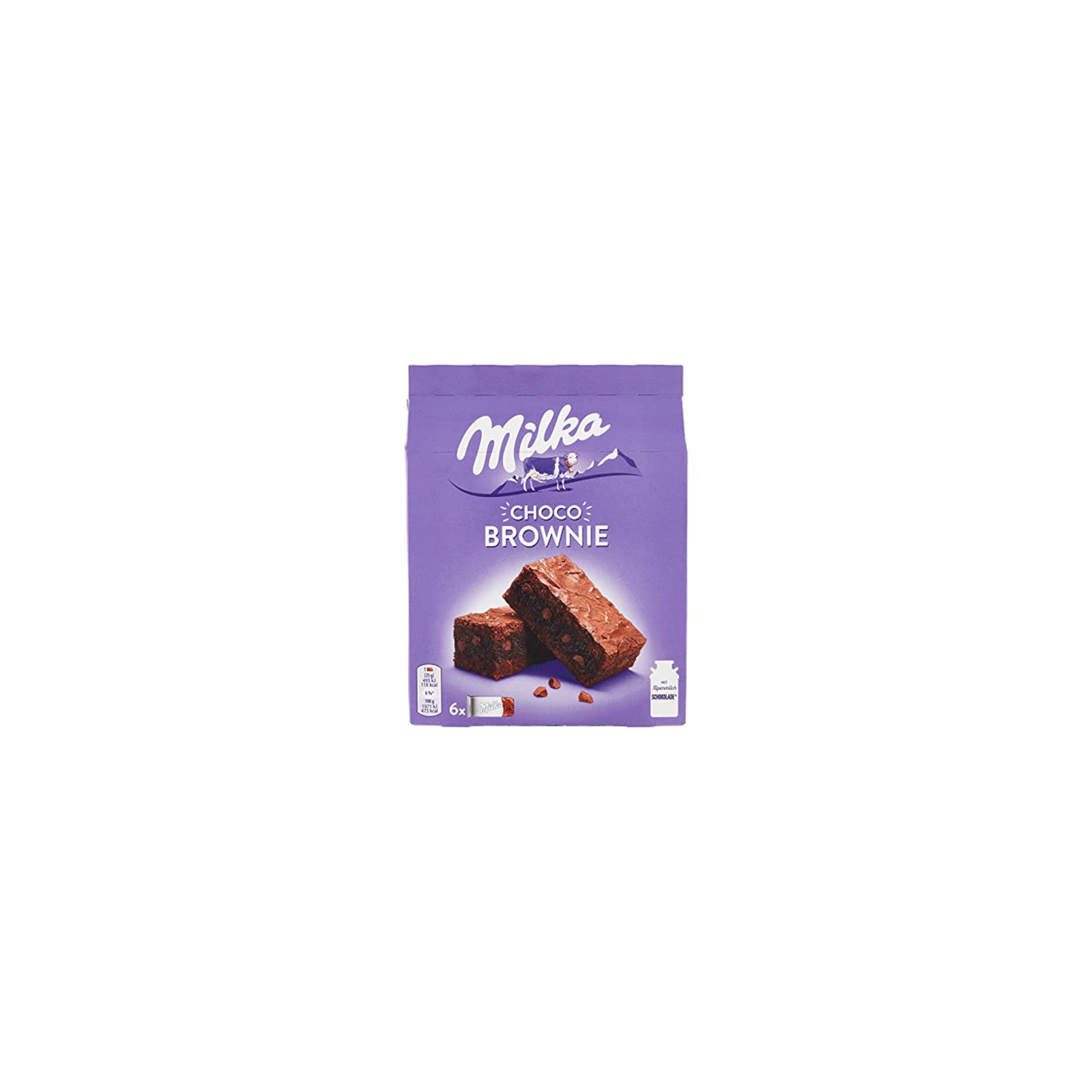 Κέικ Σοκολάτας Choco Brownie Milka 150gr