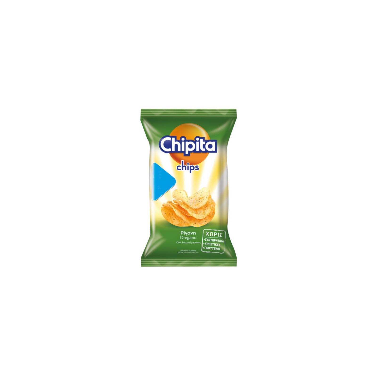 Πατατάκια Chipita Chips Ρίγανη 105gr