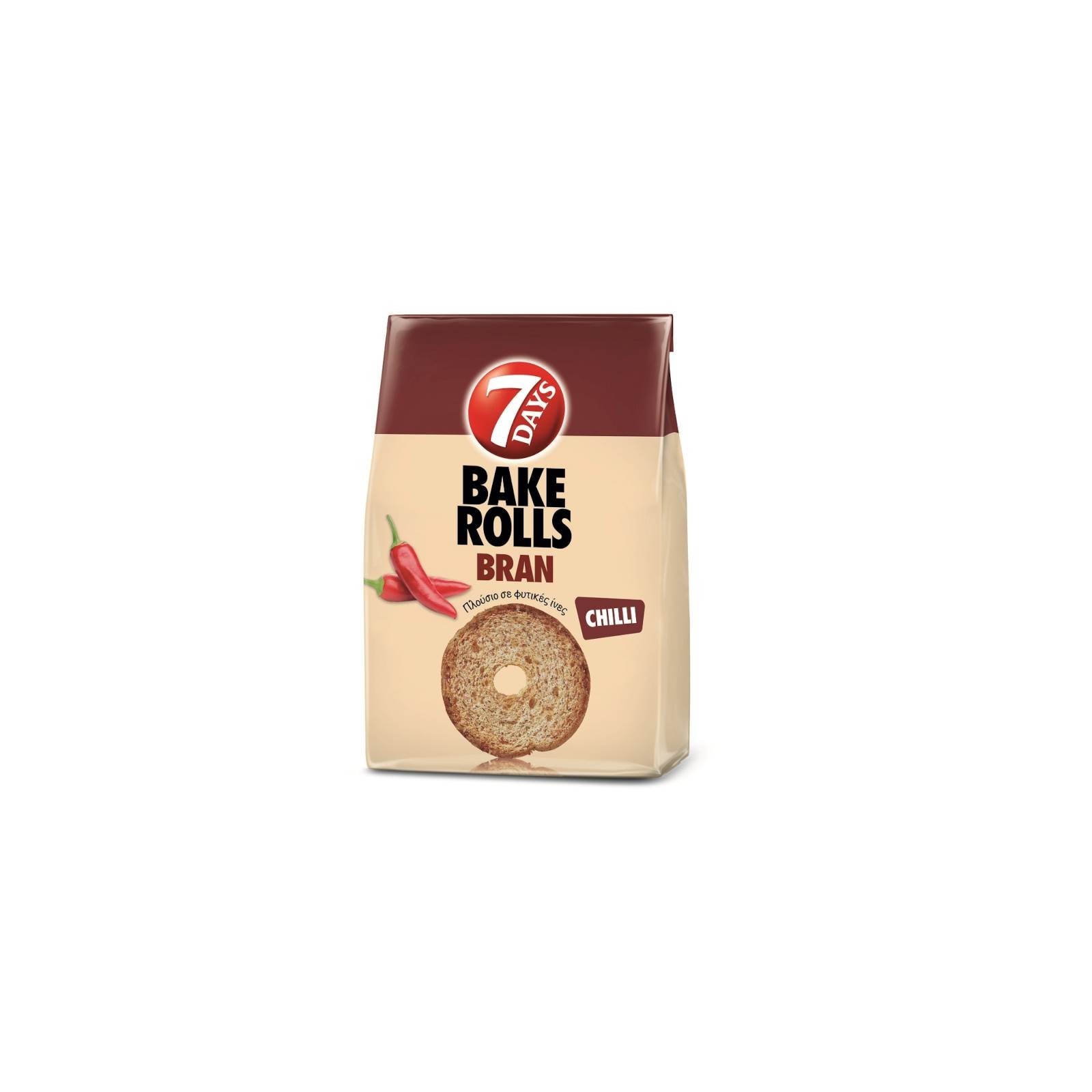 Bake Rolls Bran Τσίλι 7 Days 150gr