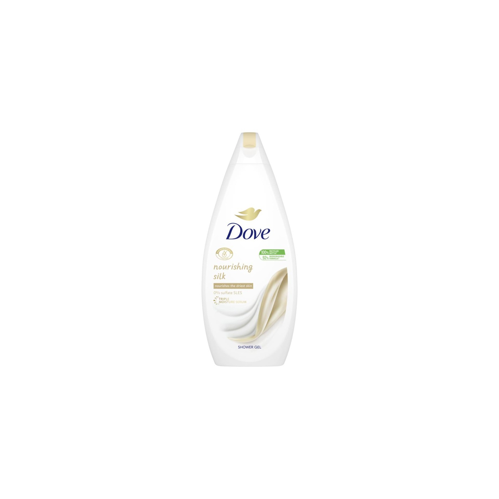 Αφρόλουτρο Nourishing Silk 0% Sulfate Dove 250ml