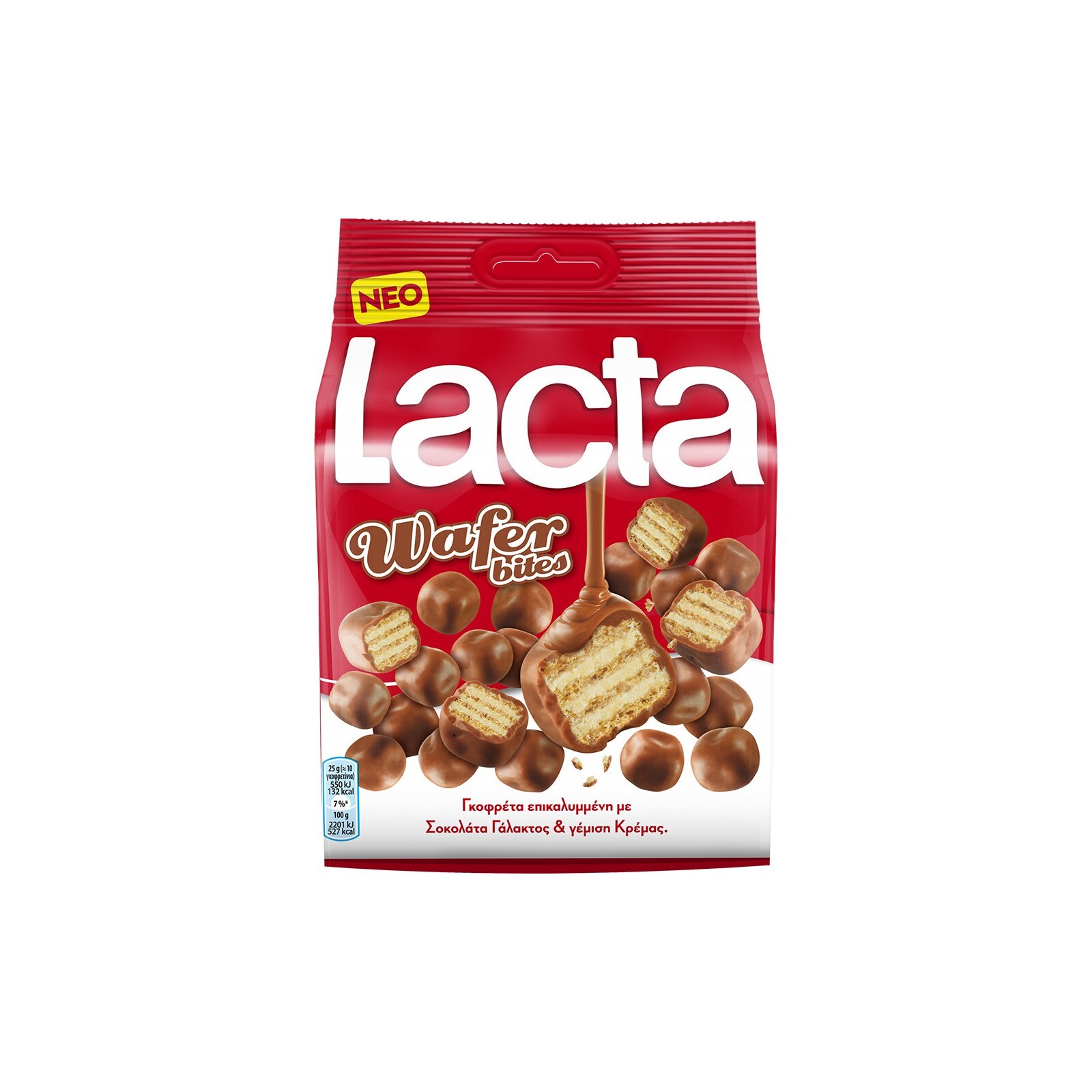 Γκοφρετάκια Wafer Bites Lacta 110gr