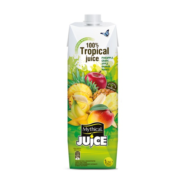 Χυμός Τροπικά Φρούτα Mythical Juice 1lt