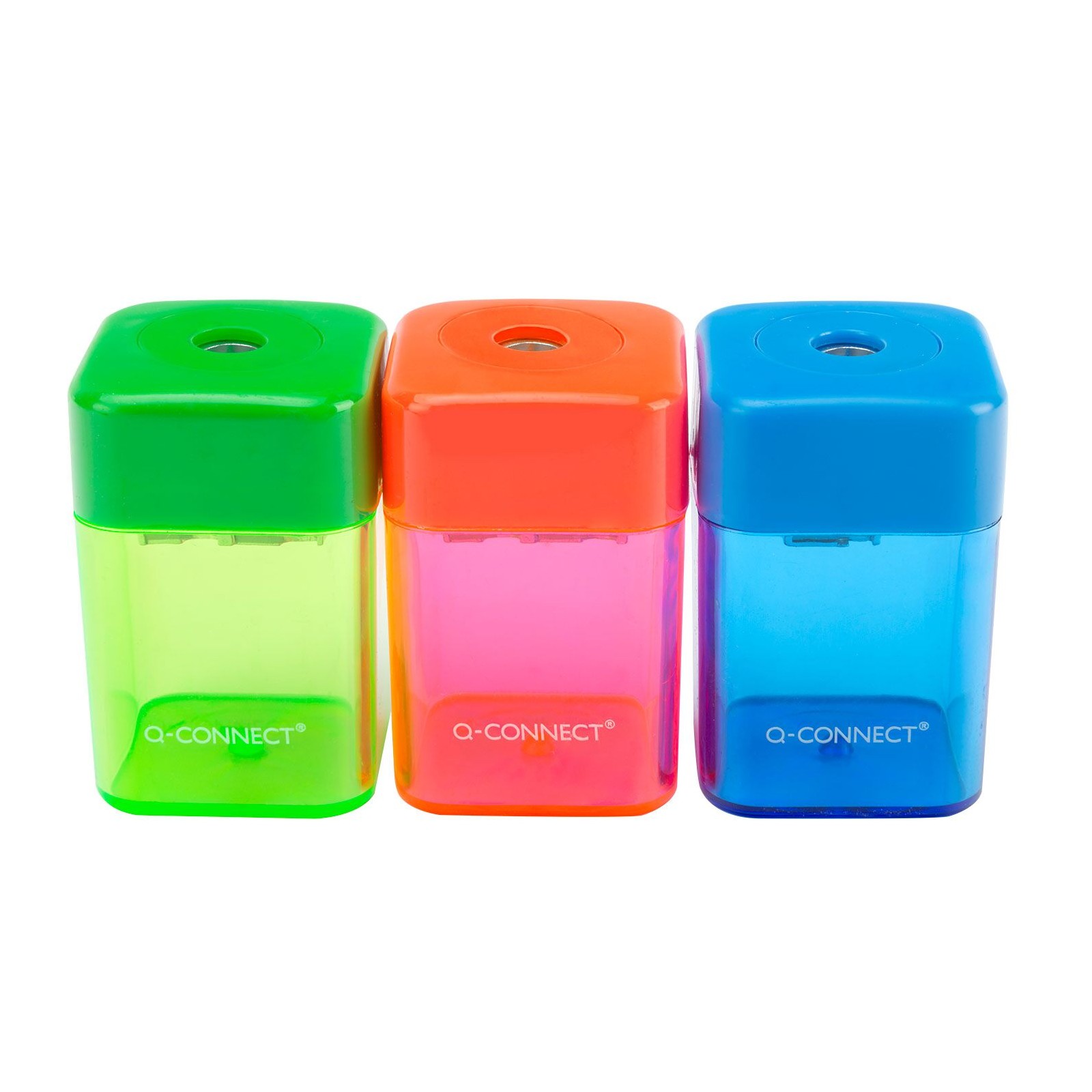 Ξύστρα Πλαστική Μονή Q-Connect 1τμχ