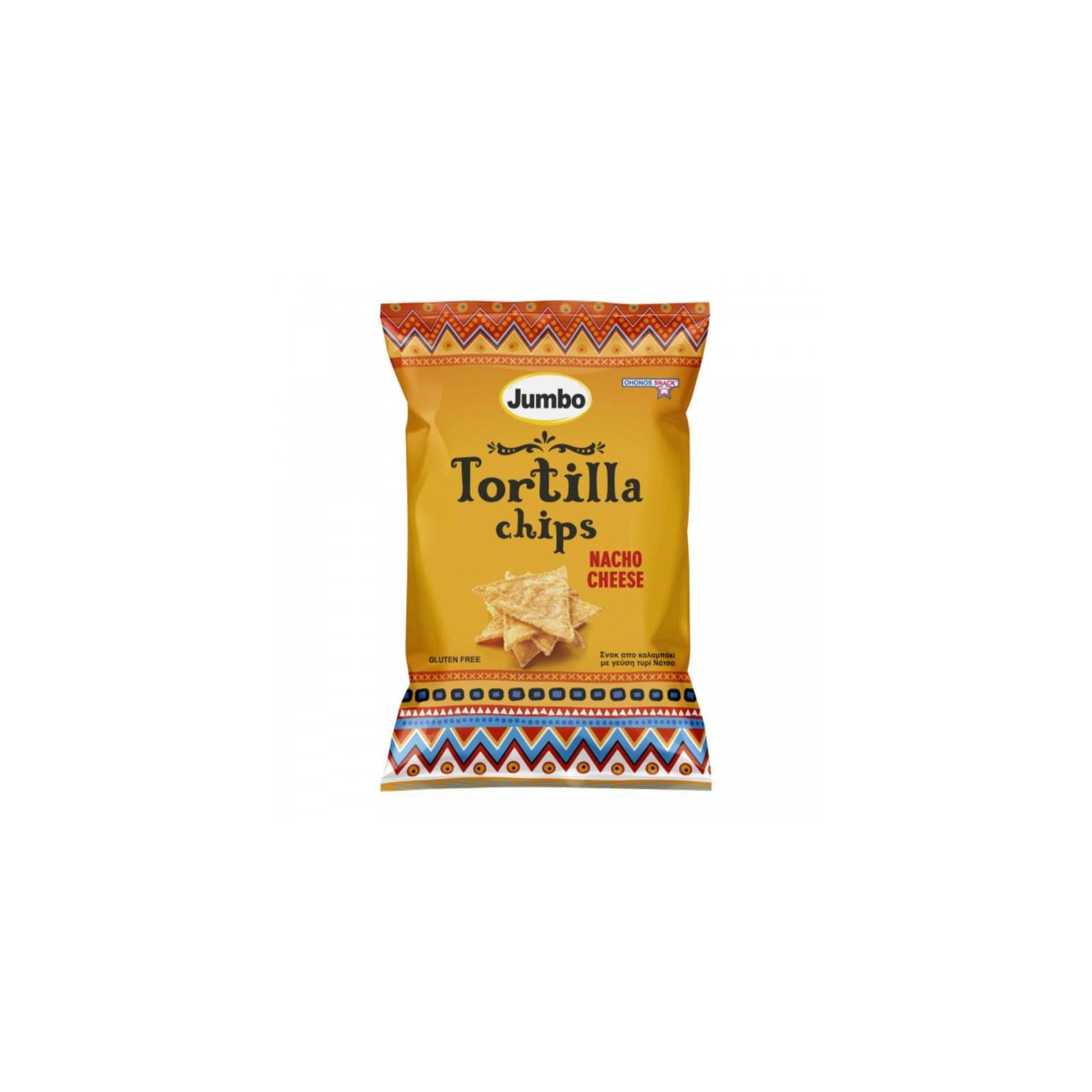 Jumbo Tortilla Chips Nacho Cheese 110gr