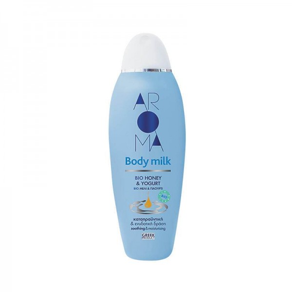 Body Milk Aroma με Βιολογικό Μέλι & Γιαούρτι 300ml